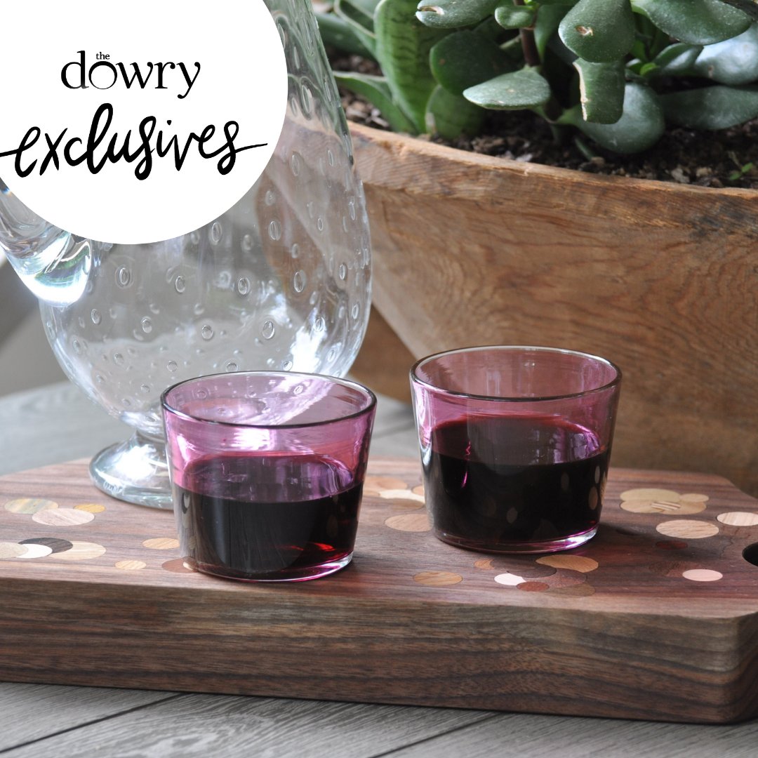 Exclusive, Hand-Blown European Bodega Wine Glasses | The Dowry