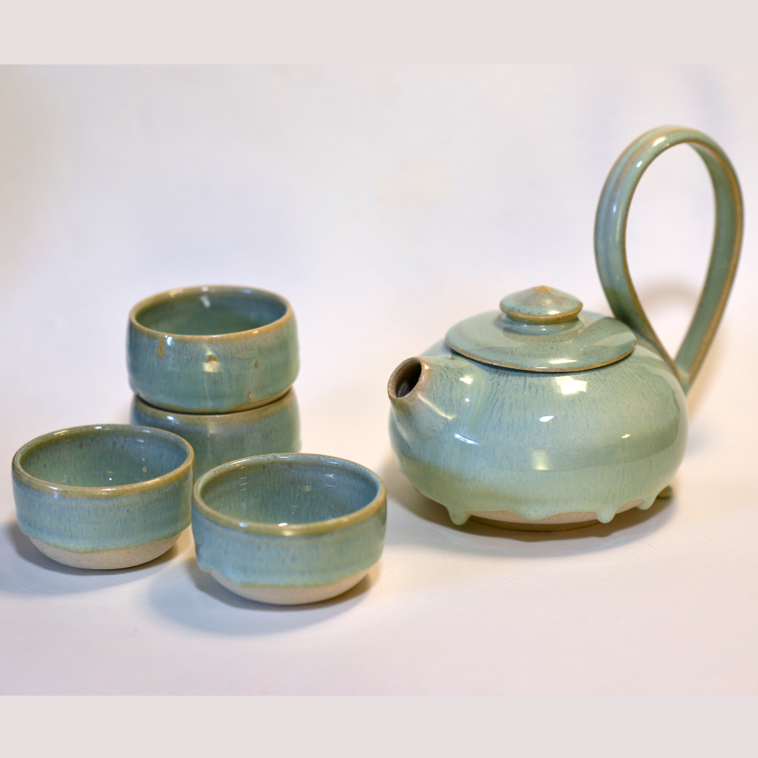 Shop American Made | Ceramic Tea Pot & Cup Gift Set | The Dowry