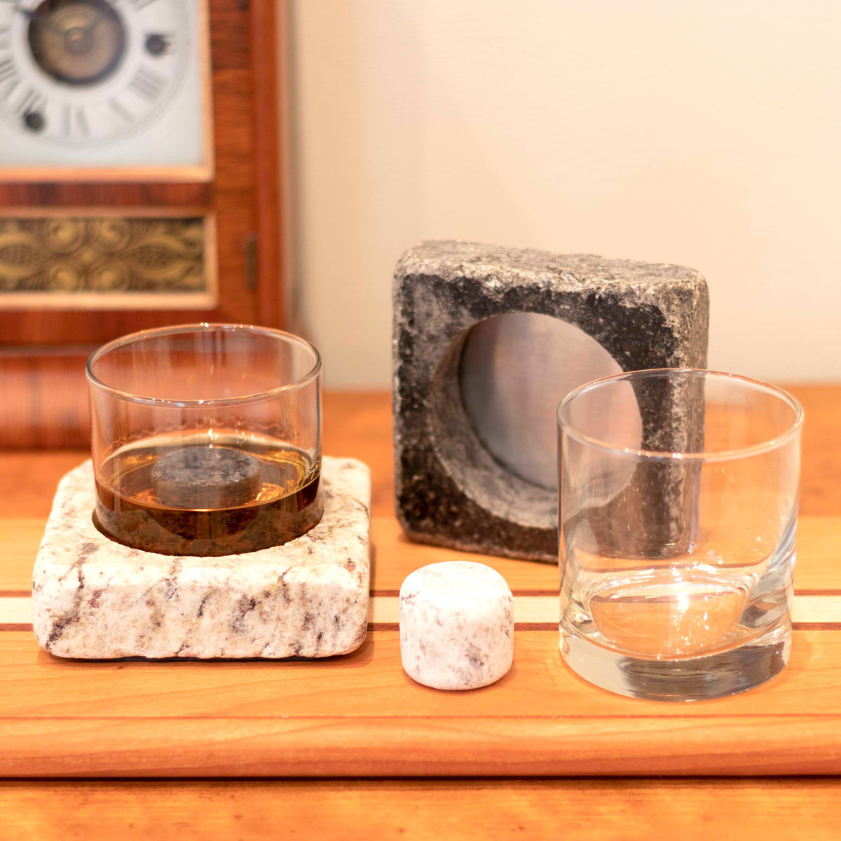 Shop Granite Cooling Coasters With Chilling Stones | The Dowry