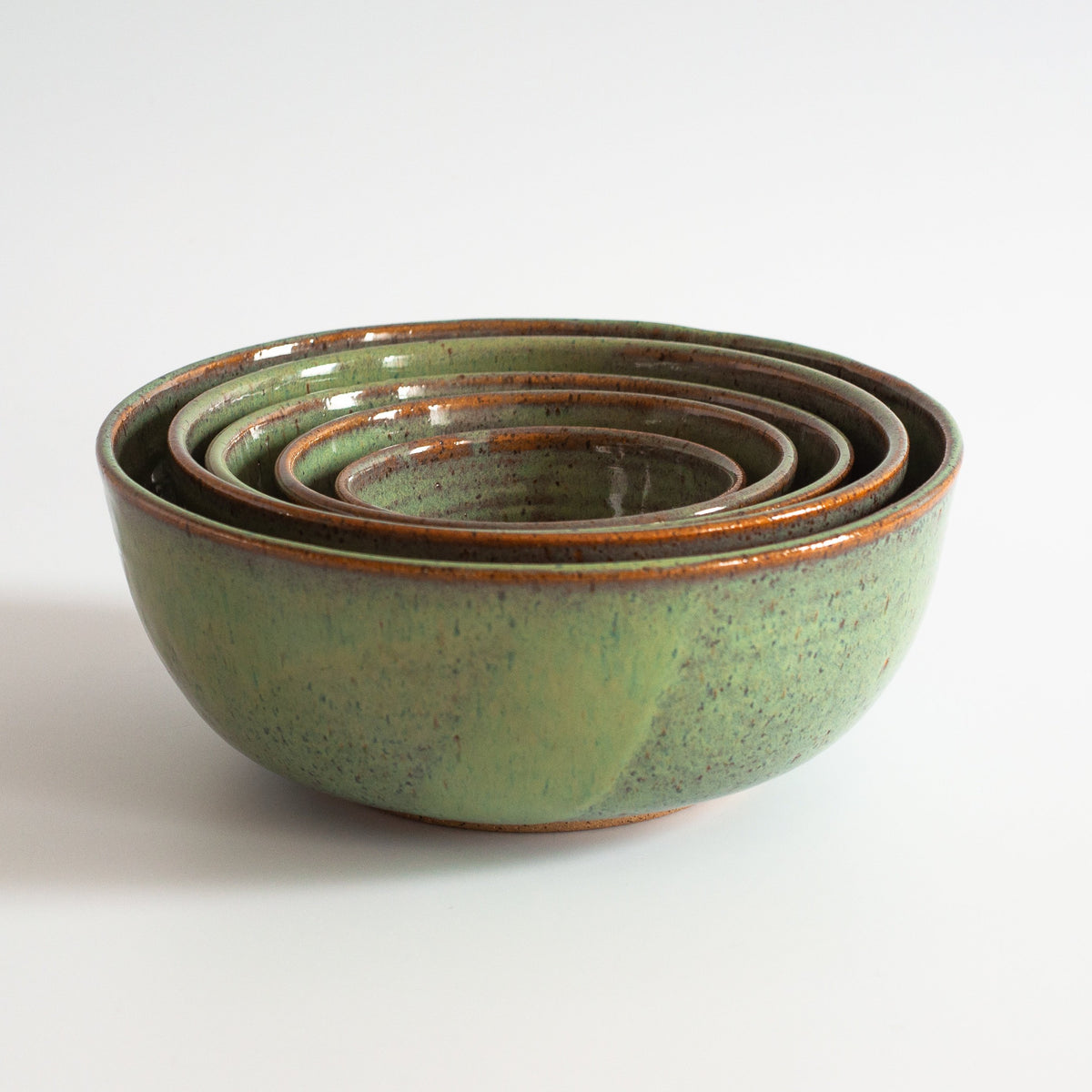 Shop Handcrafted Ceramic American-Made Nesting Mixing Bowls | The Dowry